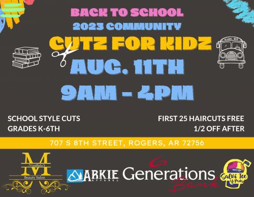 Generations Bank to Host Cutz for Kidz with Community Partners | Rogers ...